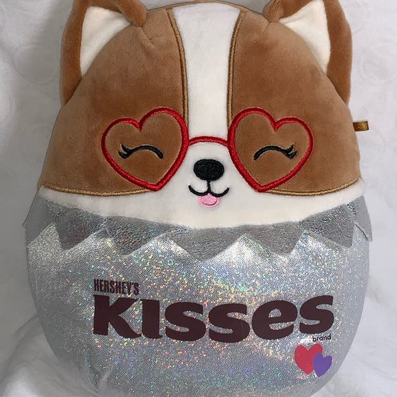 Squishmallows | Toys | Squishmallow Hersheys Kisses Corgi Dog Regina ...